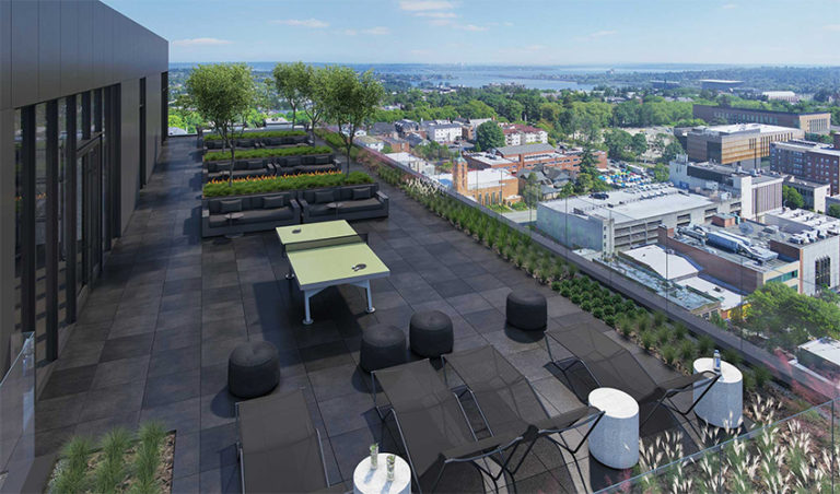 Project Spotlight: Rooftop Deck At The M Seattle - Archatrak