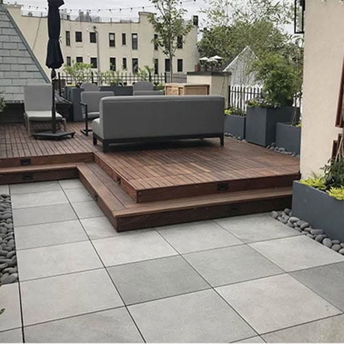 'Alta' Stone Look Mid Grey Porcelain Pavers