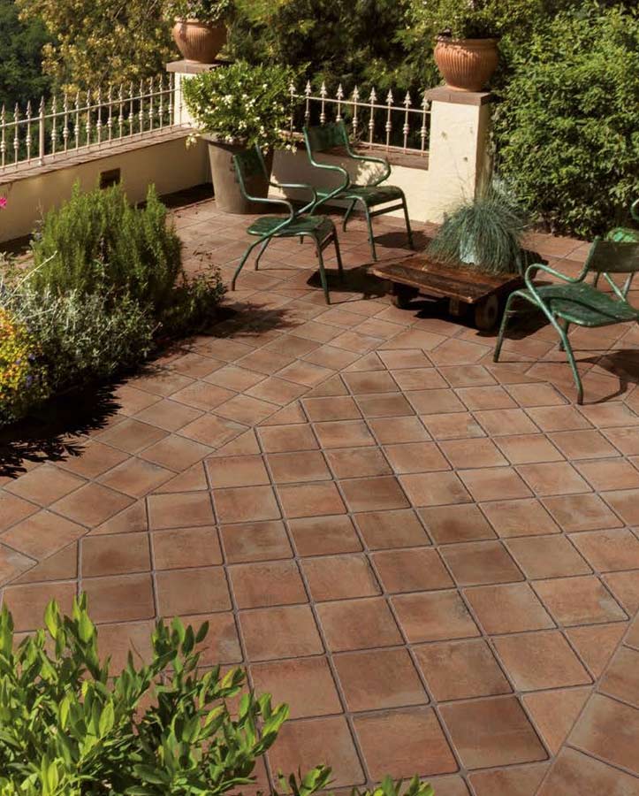 Terracotta Cobblestone Pavers | Archatrak