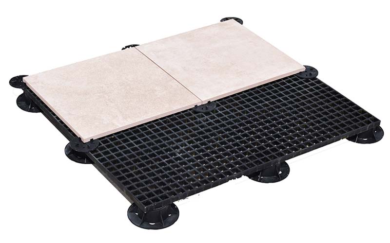 Safety Plates & Trays For Pedestal Supported Porcelain Pavers