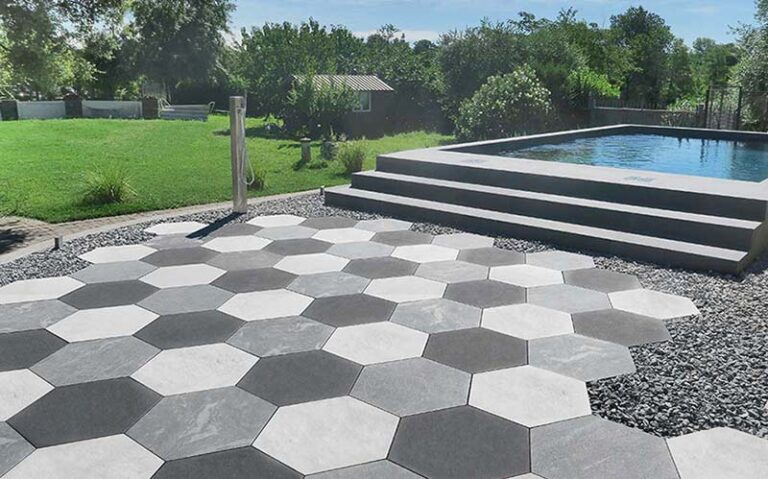 Outdoor Porcelain Pavers for Elevated Decks and Landscapes