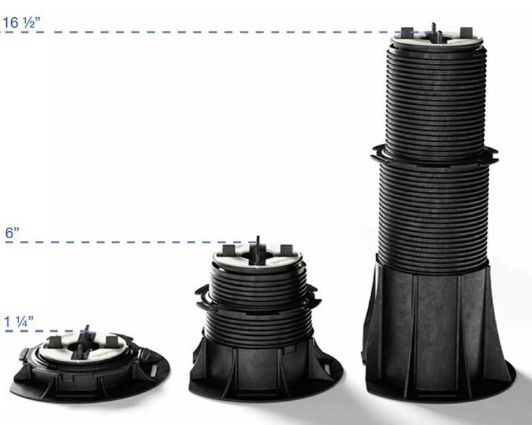 How To Build Floating Roof Decks With Adjustable Pedestals